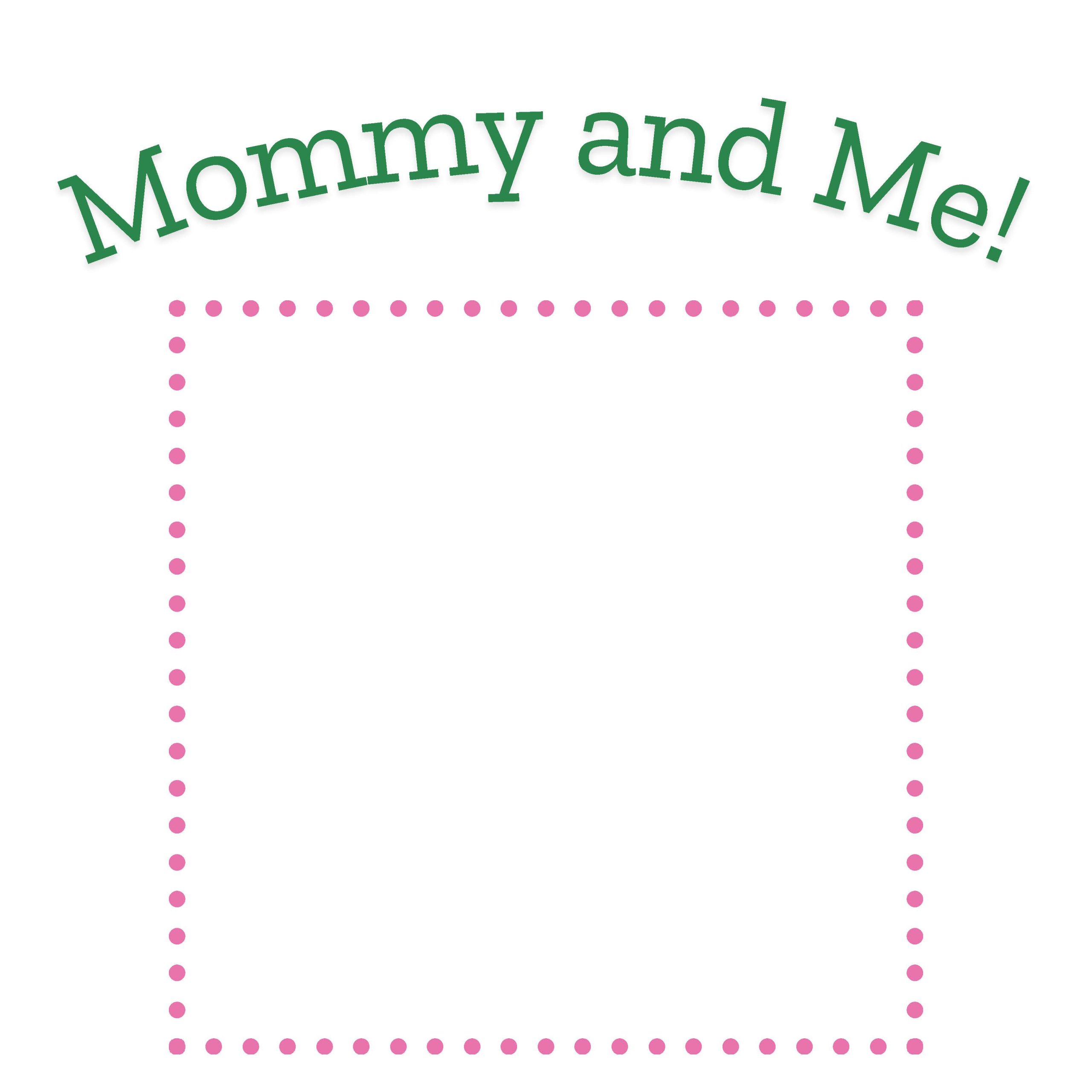 Draw a picture of Mommy and Me! - K. Jody Massey